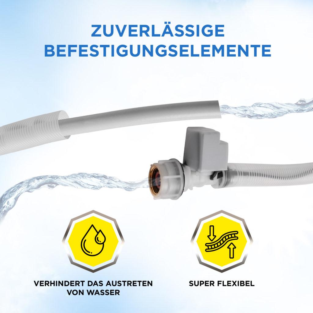 Verwunderlich Aquastop Schlauch Verlangern Fotos