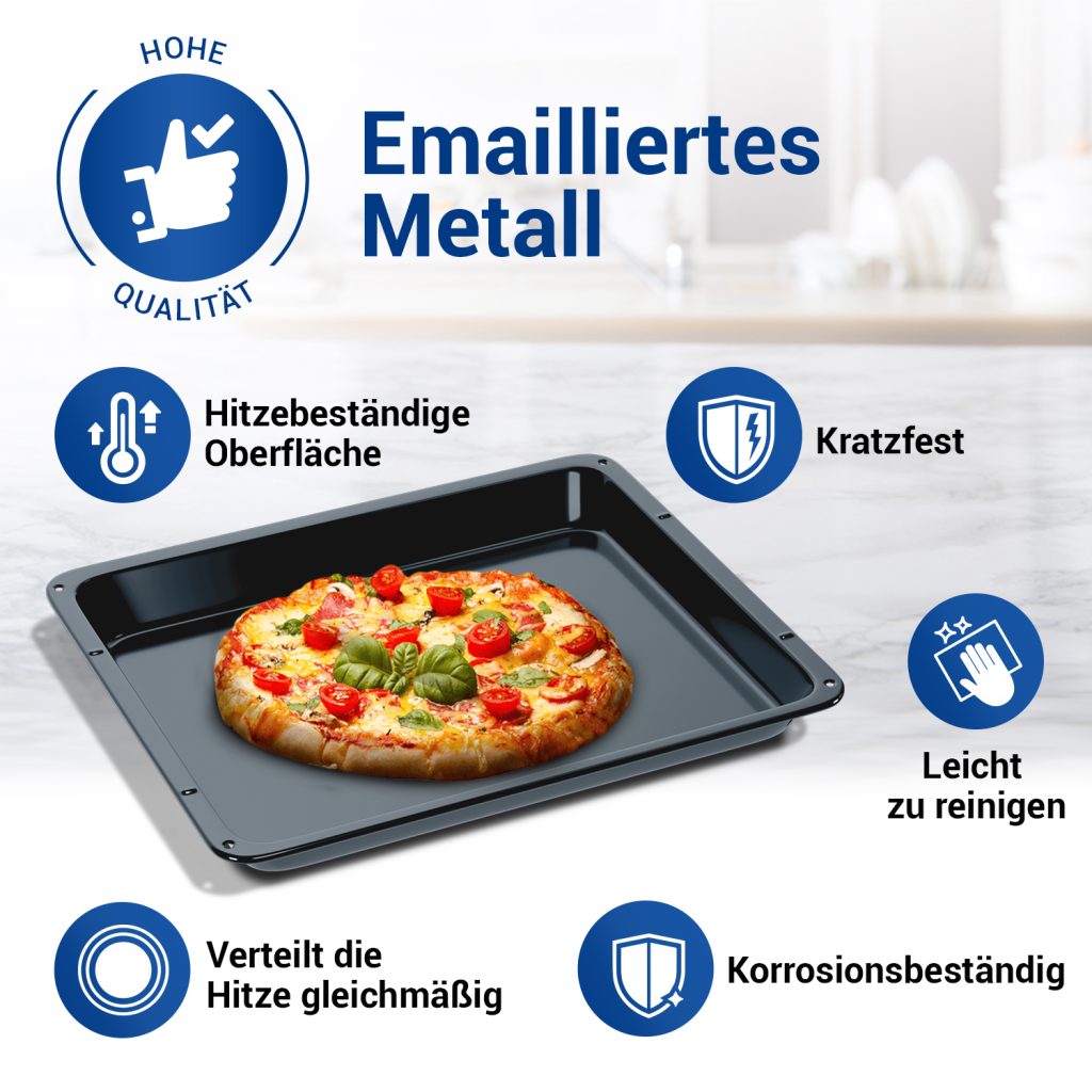 Backblech wie AEG 140024698023 466x385x38mm für Backofen kaufen