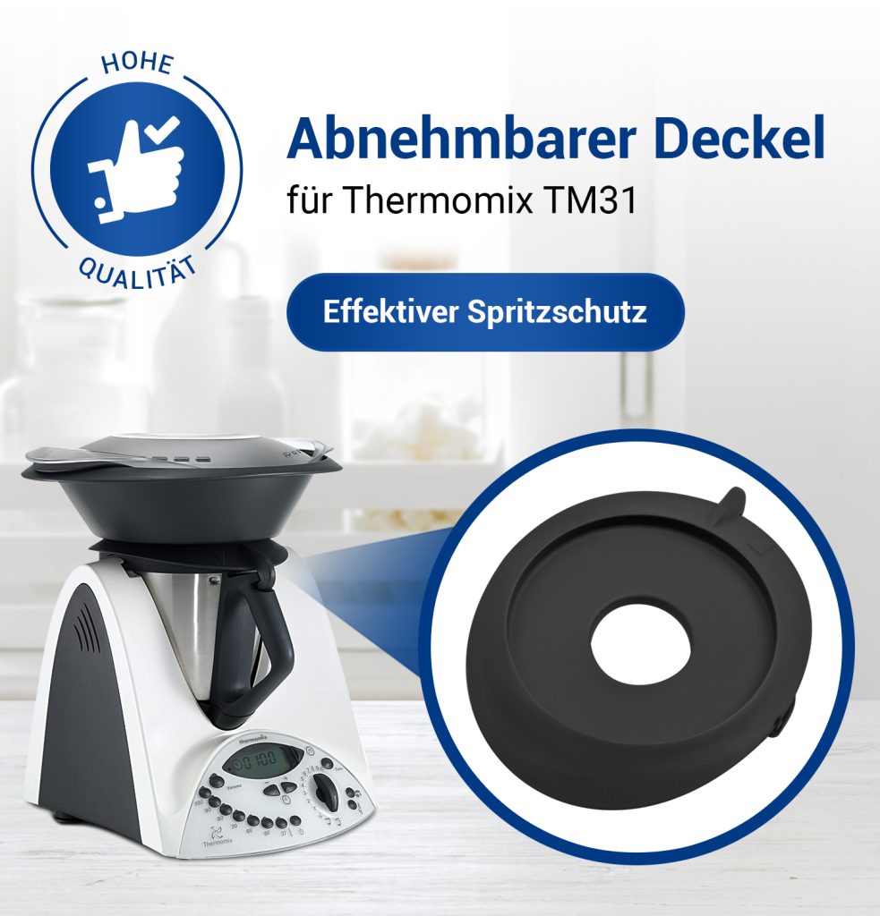 Mixtopfdeckel wie Thermomix für TM31 Küchenmaschine kaufen